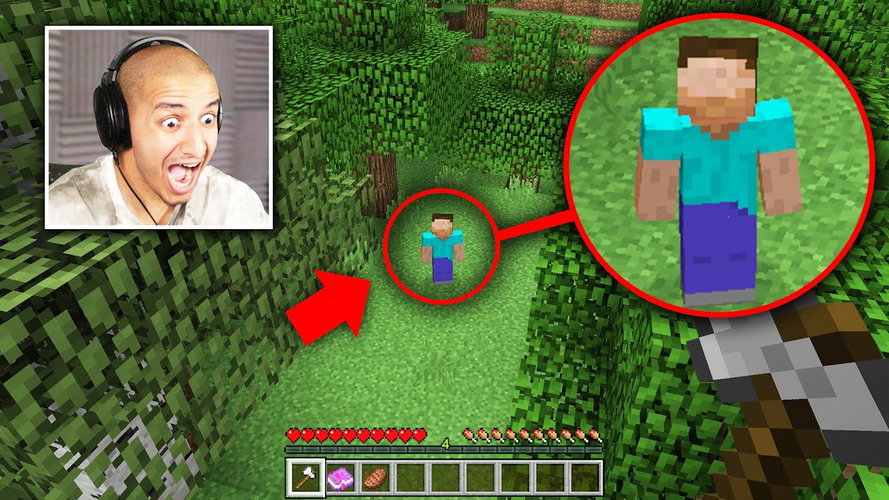If You See FACELESS STEVE in Minecraft, DELETE YOUR WORLD... (Scary ...