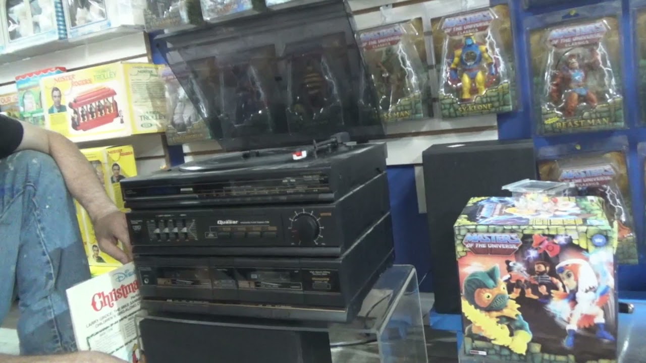 Thrift Store Pickup! Vintage Stereo System & Record Player! - YouTube