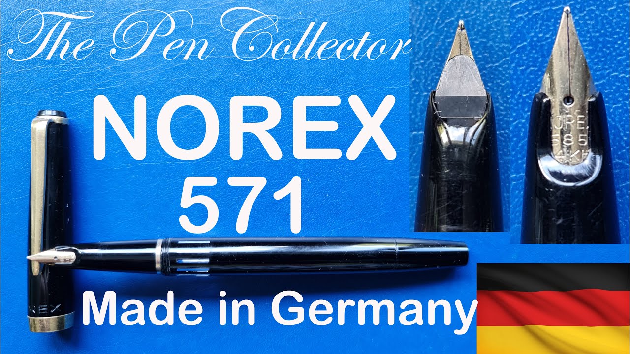 NOREX 571 Fountain Pen Review - YouTube