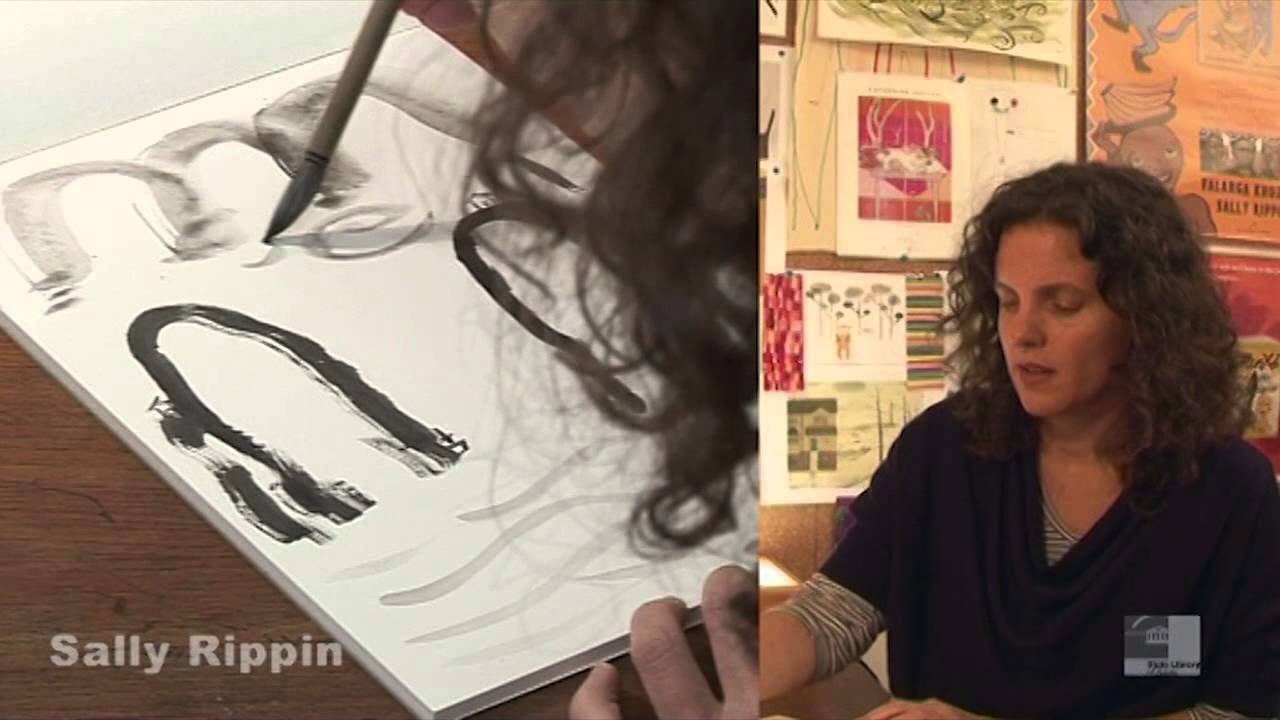 Sally Rippin on Chinese brush painting - YouTube