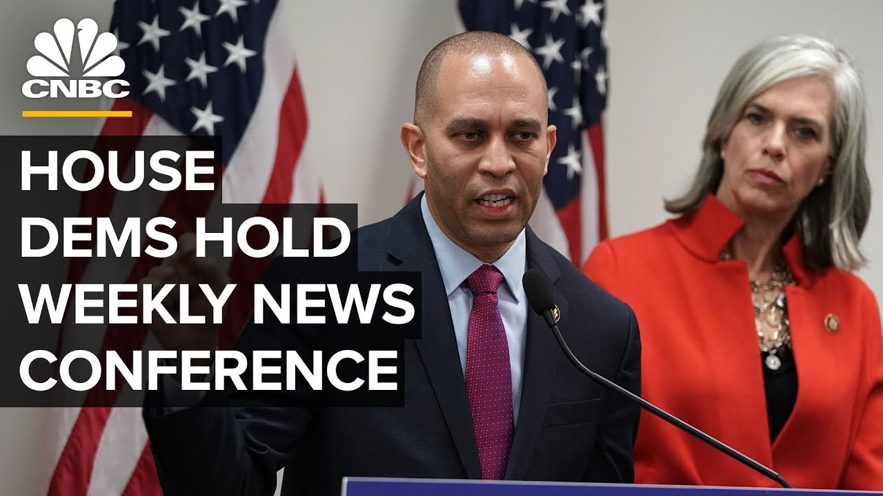 House Democrats hold weekly news conference ahead of impeachment vote ...