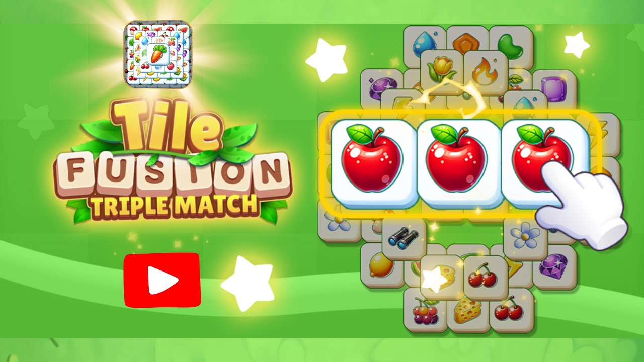 Tiles Fusion - Triple Match - YouTube