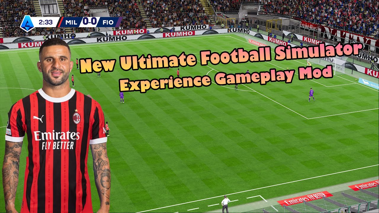 New Ultimate Football Simulator Experience Gameplay Mod - PES 2021 ...