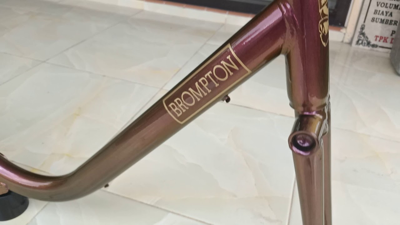 SEPEDA MINI TREK DICAT MENGGUNAKAN BUNGLON SAMURAI PAINT - YouTube