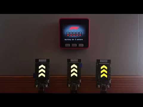 ESP32 Cluster - Proof of Concept - YouTube