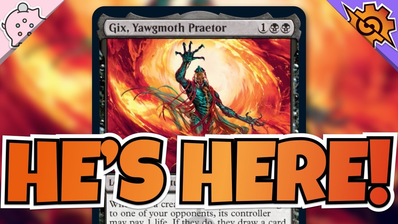He's Here! | Gix, Yawgmoth Praetor | The Brother's War Spoilers | EDH ...