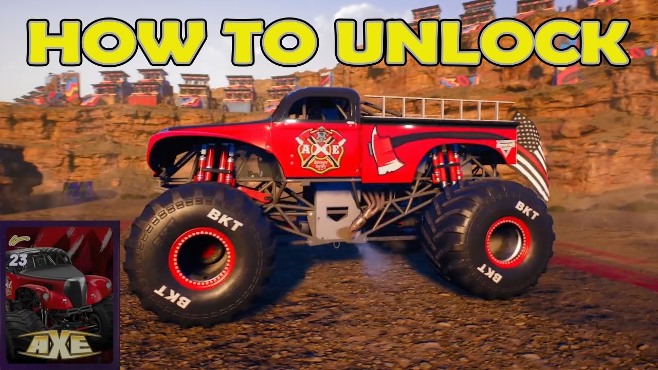 How to get Axe monster truck in Monster Jam Showdown - Simple Guide ...