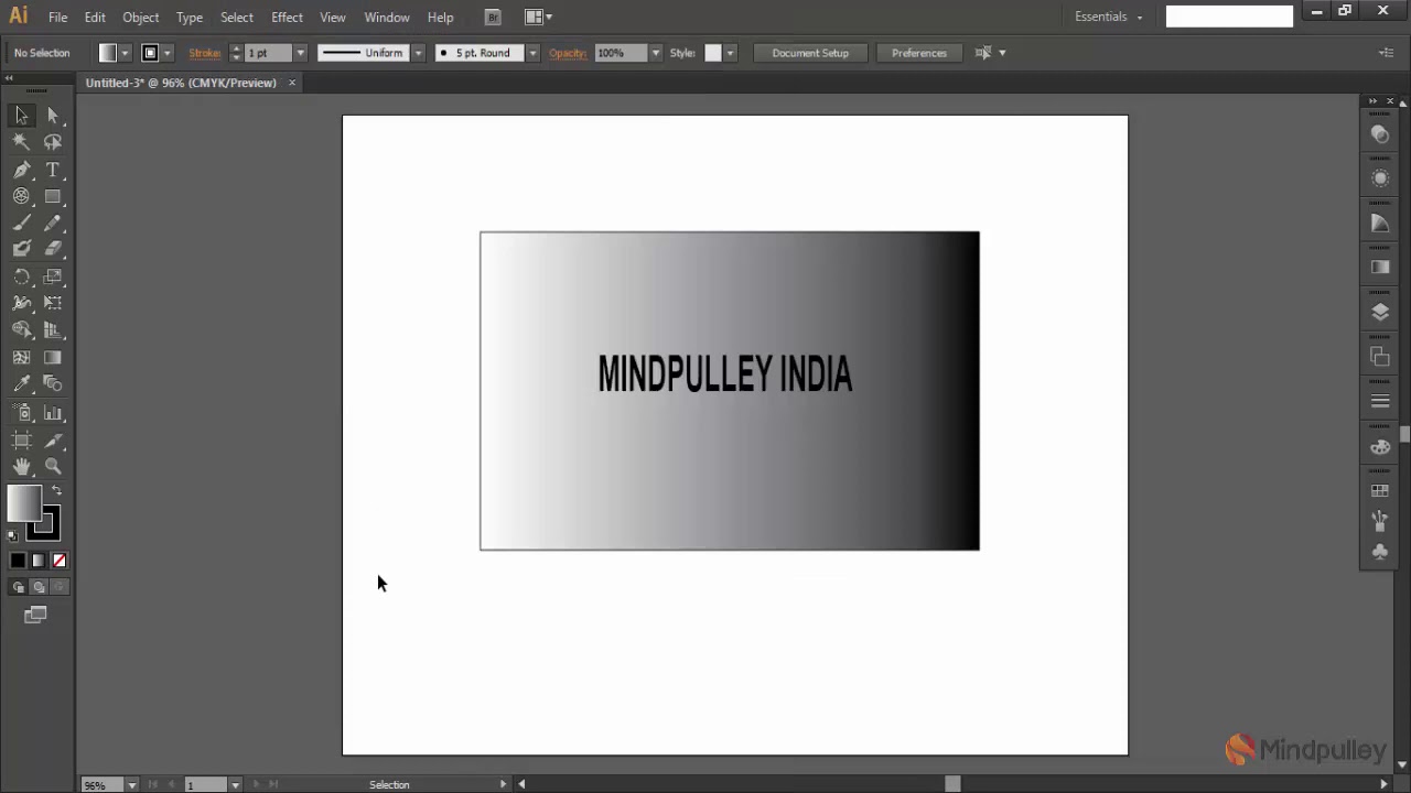 046 Adjusting type setting - Adobe Illustrator Tutorials For Beginners ...