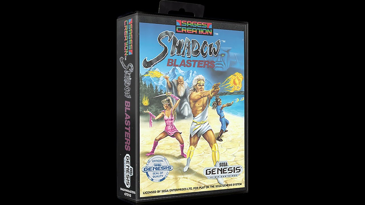 Longplay: Shadow Blasters - Game #278 - Sega Genesis - YouTube