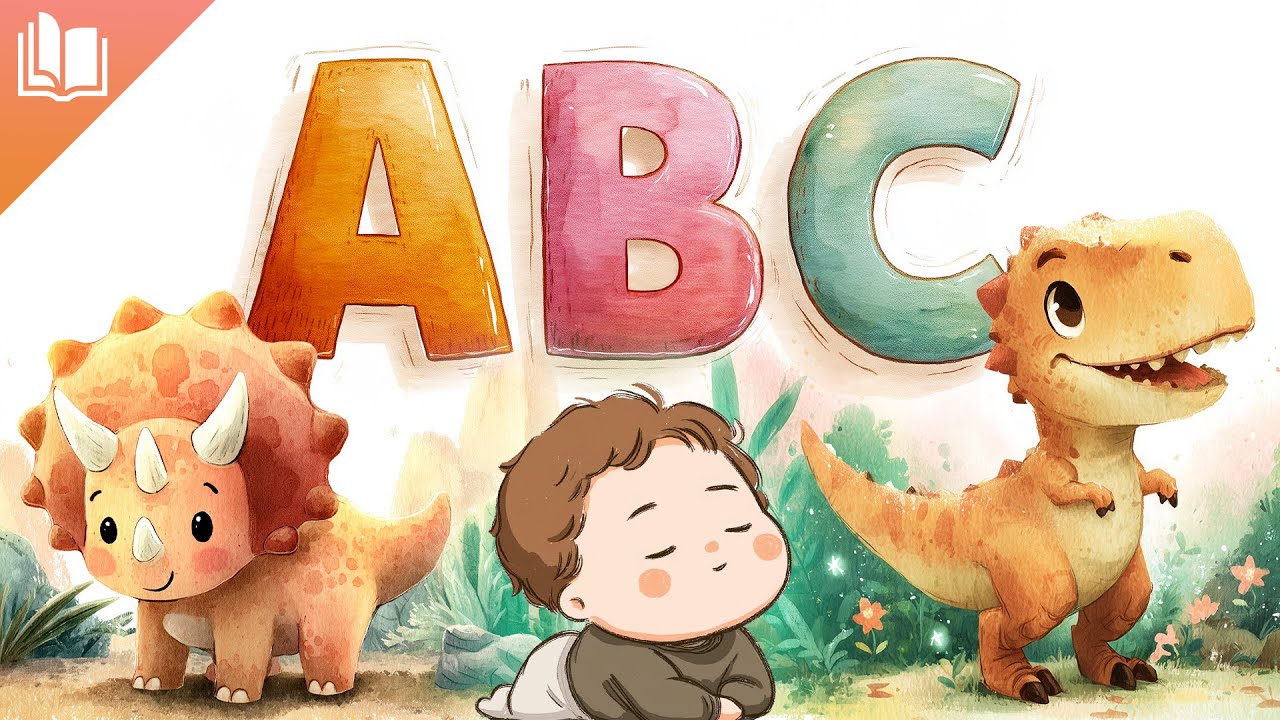 ABC with Dinosaurs 🦖🦕 Learn the Alphabet A–Z | Sleepy Baby - YouTube