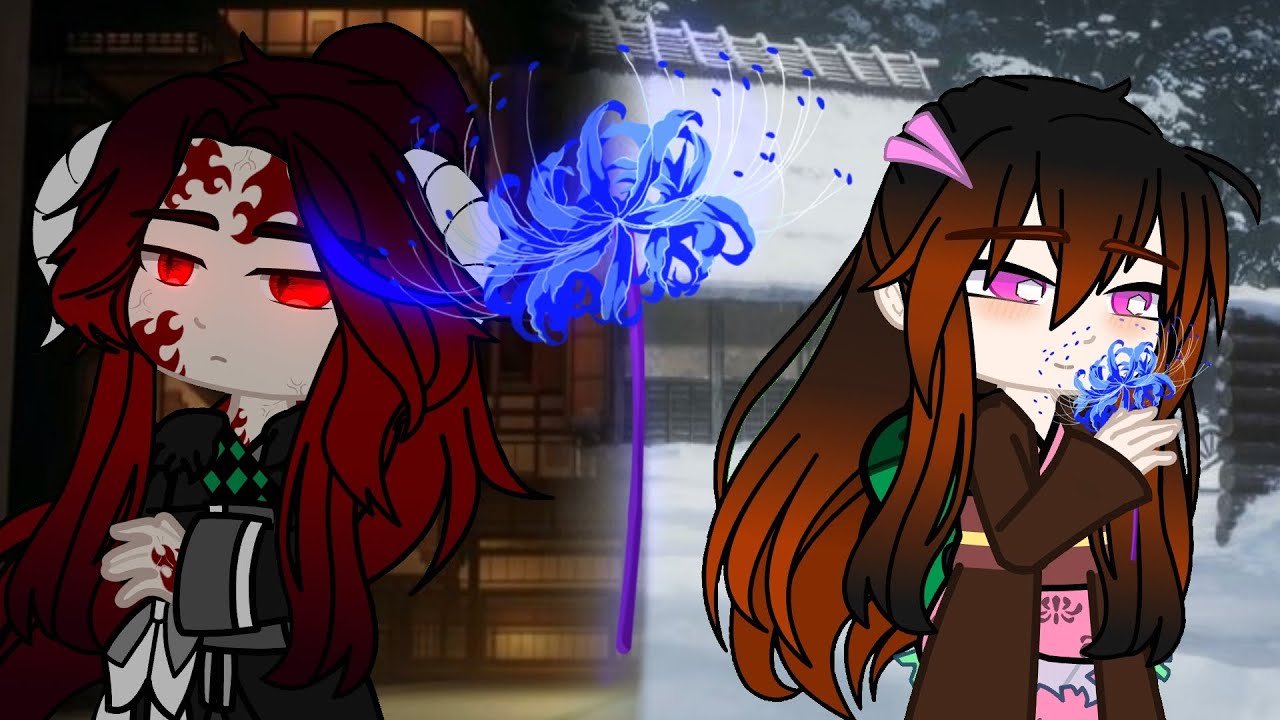 What if Nezuko found a Blue spider Lily and give it to Tanjiro and he ...