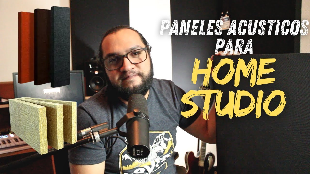 Cómo Construir Paneles Acústicos Para Su Home Studio - Surrendered Studios - YouTube