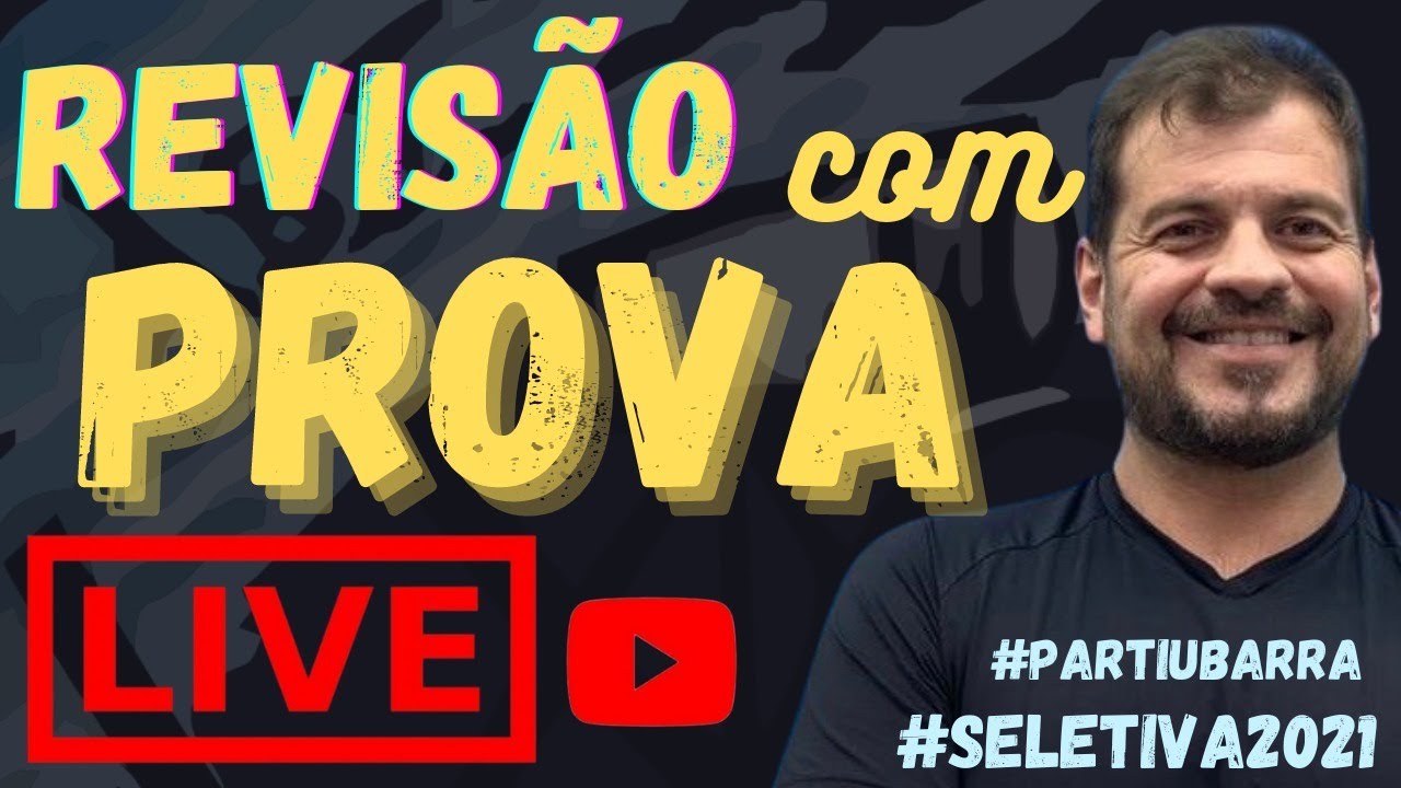 Revisão com Resolução de alguma prova das seletivas passadas - YouTube
