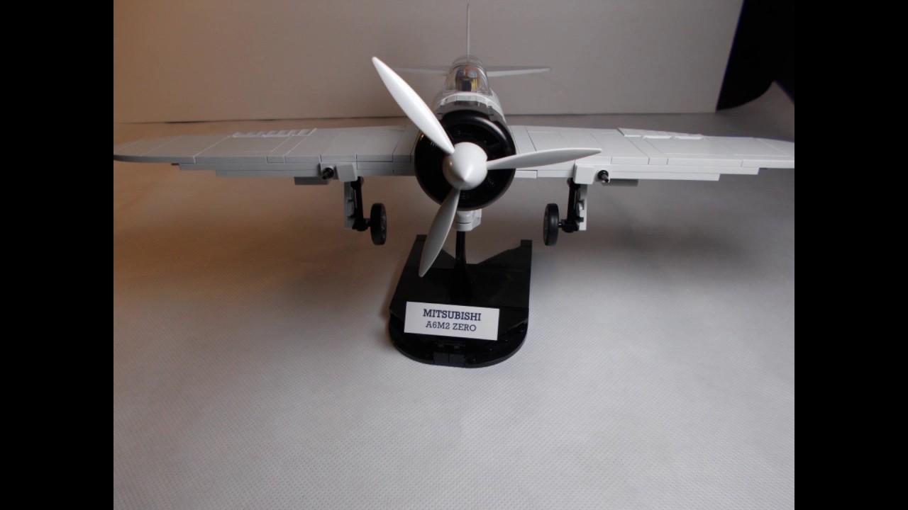 Cobi 5515 Mitsubishi A6M2 Zero - YouTube