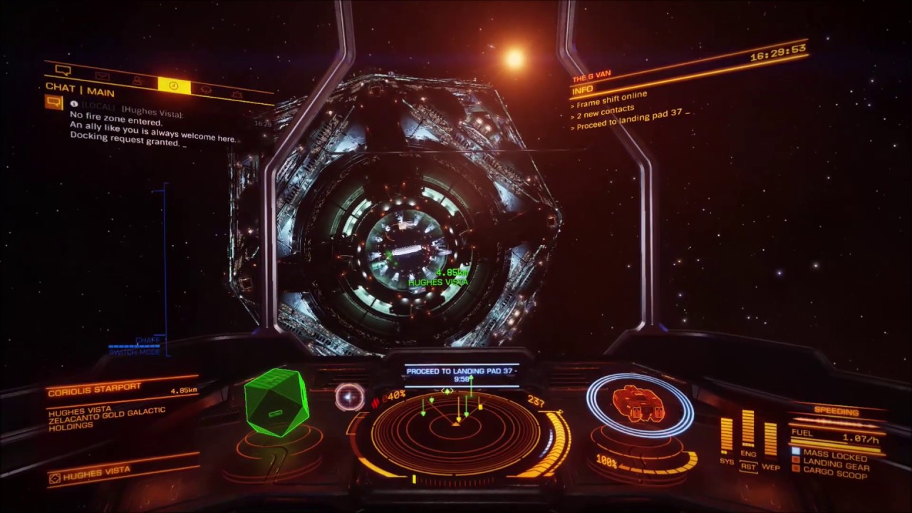 Elite Dangerous Xbox Landing with HOTAS - YouTube