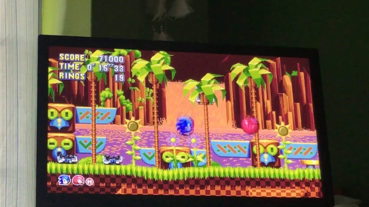 Sonic mania plus encore mode part 1 angel island & green hill Xbox one - YouTube