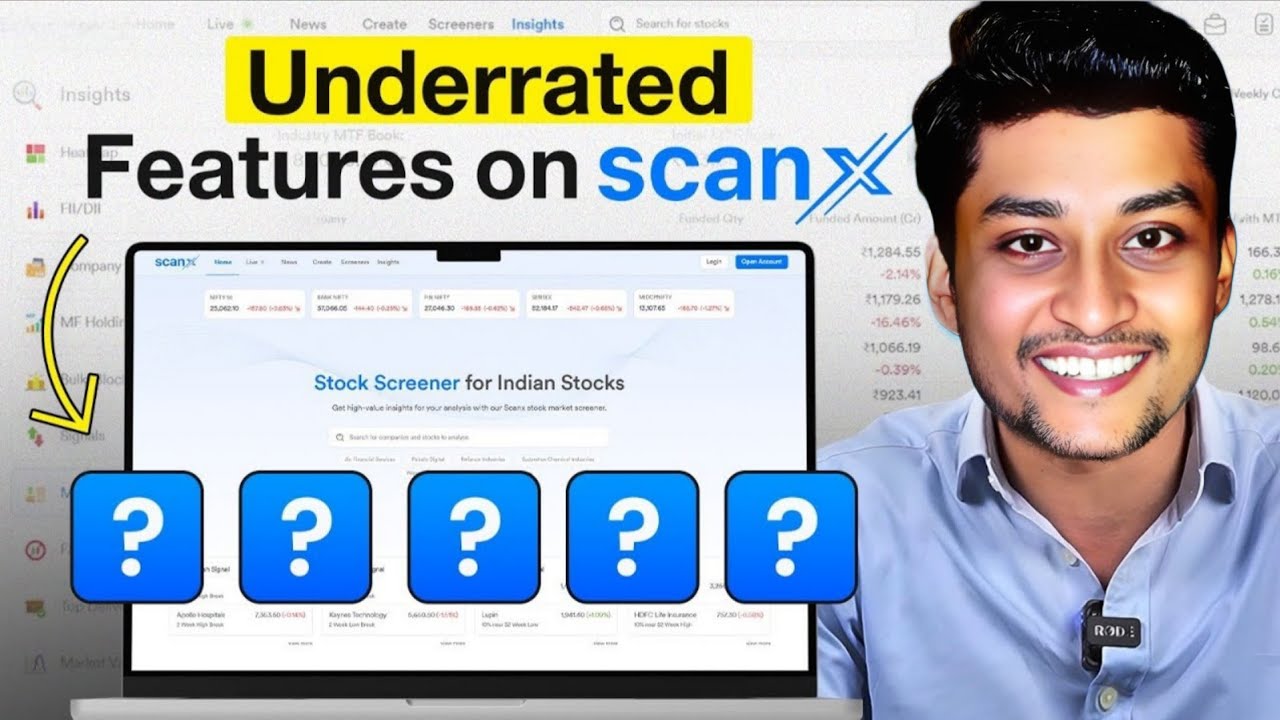 Find Multibagger Stocks Using 3 Features On ScanX | How To Use ScanX ...