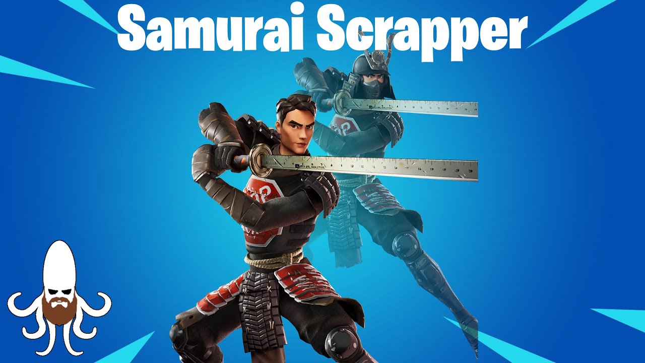Samurai Scrapper Skin Review & Gameplay & Combos - Fortnite - Watch ...