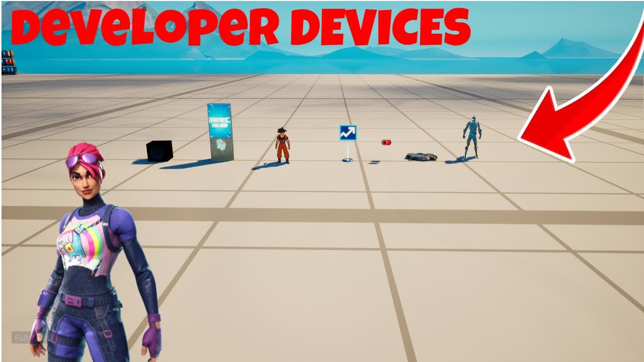 *NEW* Unreleased developer devices in Fortnite Creative! - YouTube