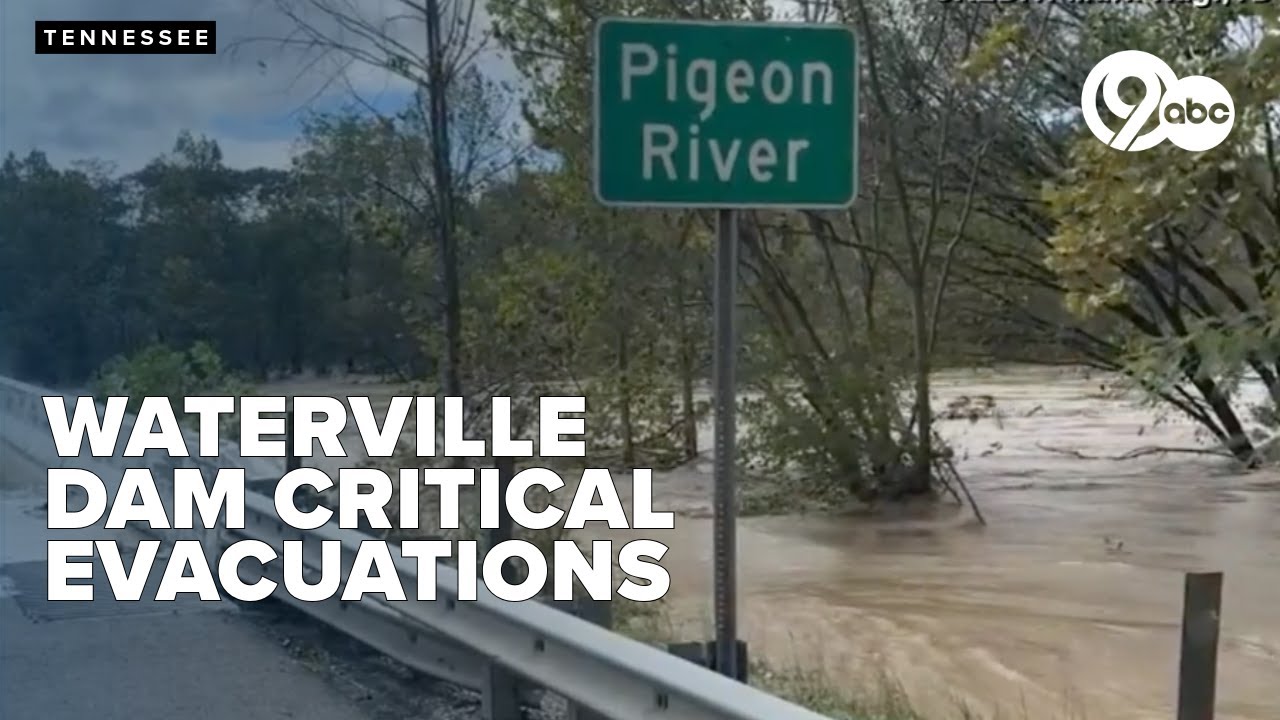 Tennessee evacuation order as dam reaches critical breach: Catastrophic ...