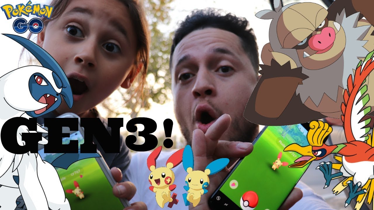 GEN 3 OFFICIALLY LAUNCHED IN POKEMON GO HYPE !!!!!!!! - YouTube