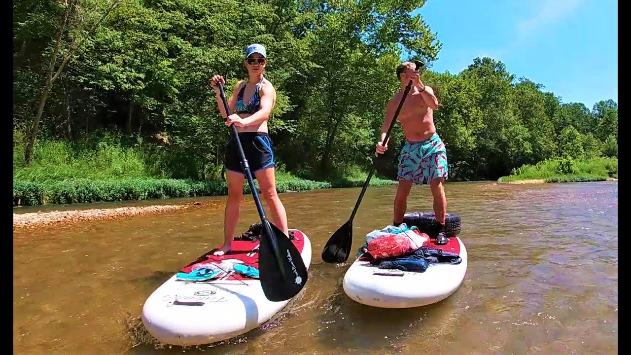 Niangua River Paddle Board Adventure - YouTube