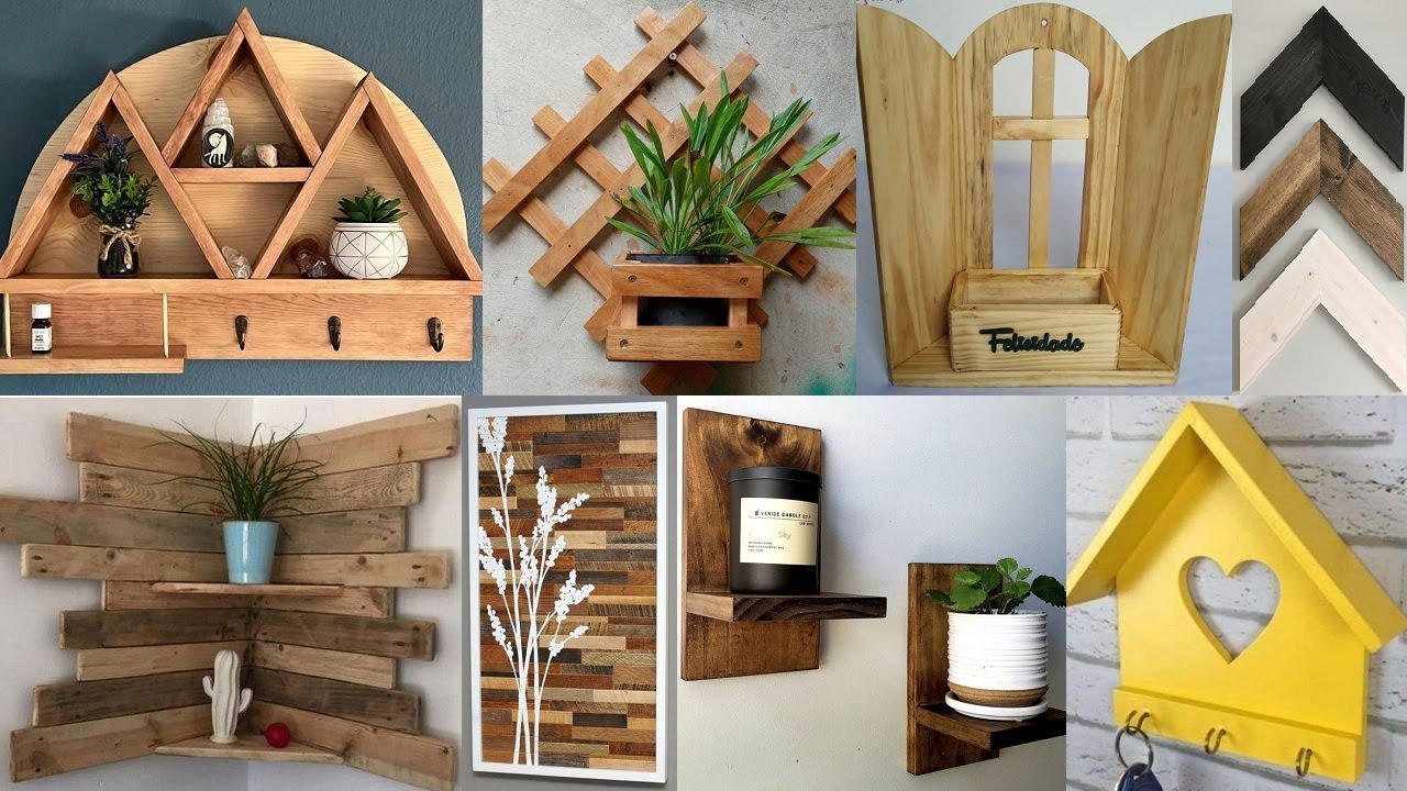 Scrap wood wall décor ideas to make thousands of dollars in profit - YouTube