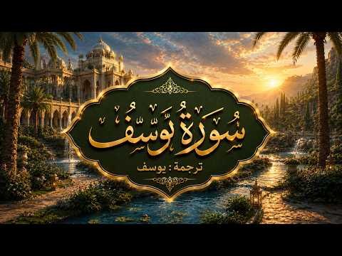 (SU-12) Quran Tv One ! Surah Yusuf (Prophet Joseph) !Quran Nice voice (Urdu Translate) Sunni !Heart