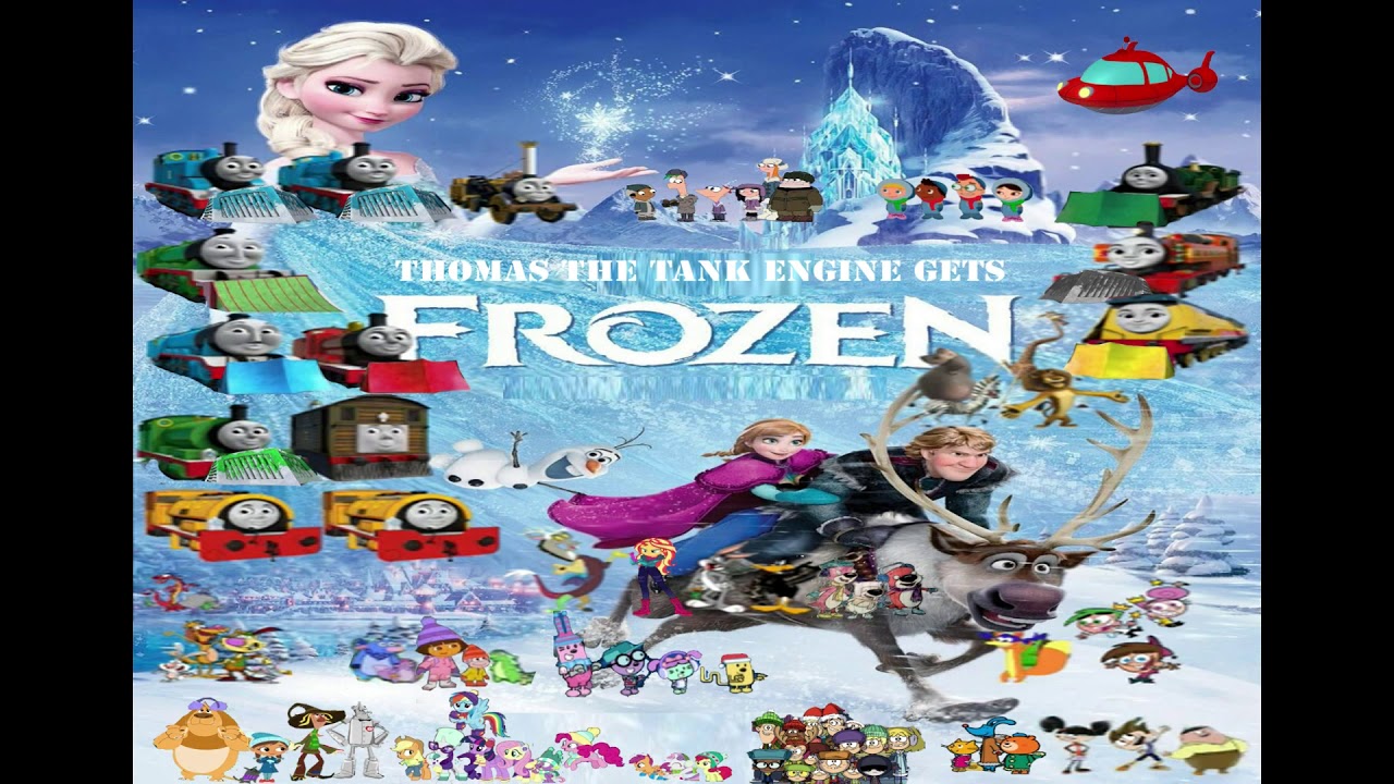 Thomas the Tank Engine gets Frozen poster V2 - YouTube