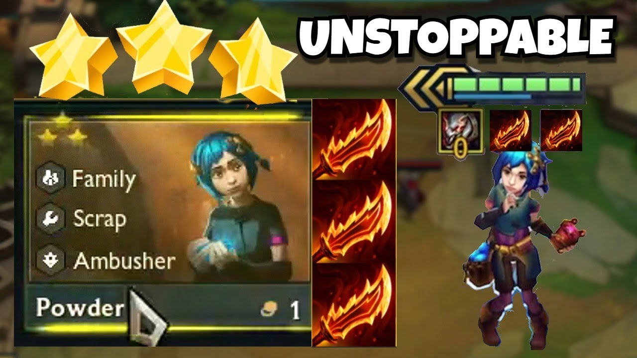POWDER 3 STAR IS INSANE! ⭐⭐⭐ TFT SET 13 - YouTube