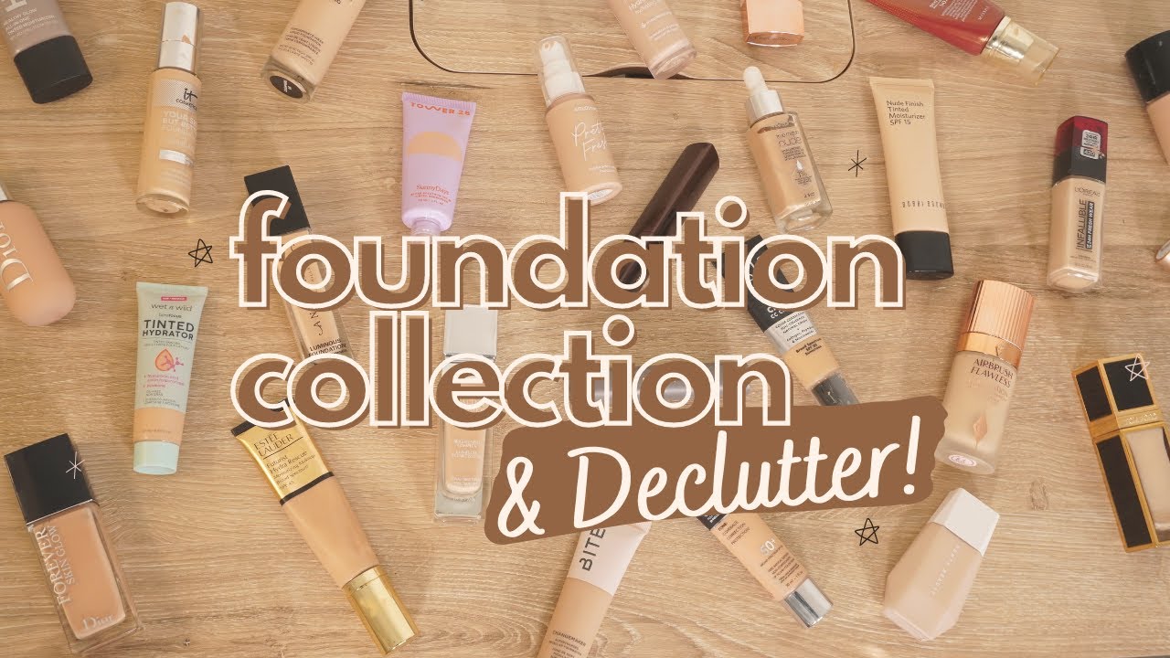 Foundation Collection And Declutter! Dec 2021 - YouTube