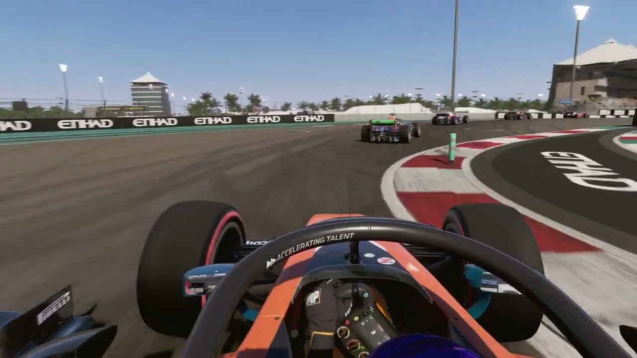 F1 2024 Last Corner Overtake in F2 Cars - YouTube