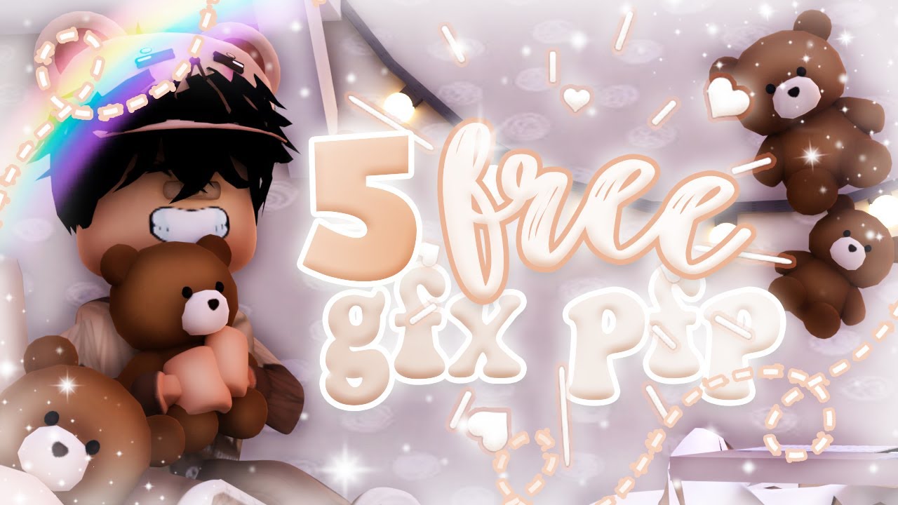 5 FREE roblox GFX pfp ɞ | no credits | mxlqo ˚｡୨୧ - YouTube