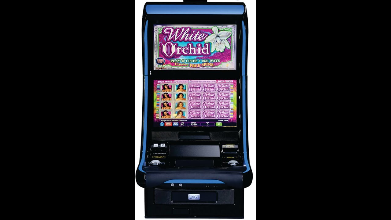 IGT White Orchid Video Slot Machine Game Play. Web Site: https://www ...