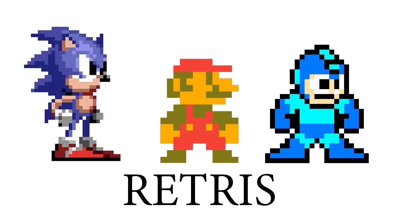 8-Bit Retro Sprites - YouTube