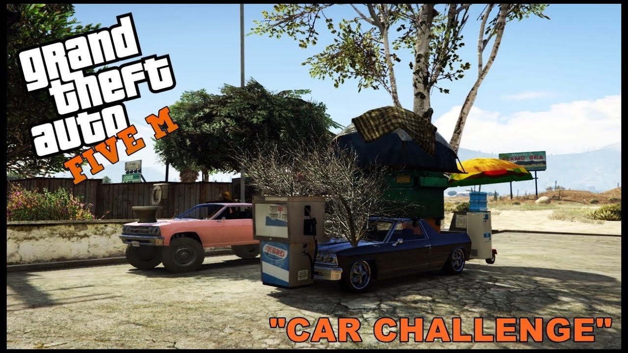 GTA 5 ROLEPLAY - MOST RIDICULOUS CAR CHALLENGE - EP. 292 - CIV - YouTube