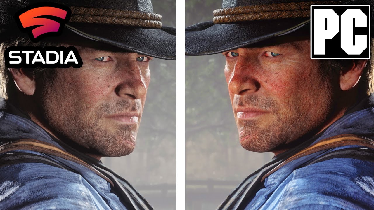 Red Dead Redemption 2: Google Stadia VS PC - YouTube