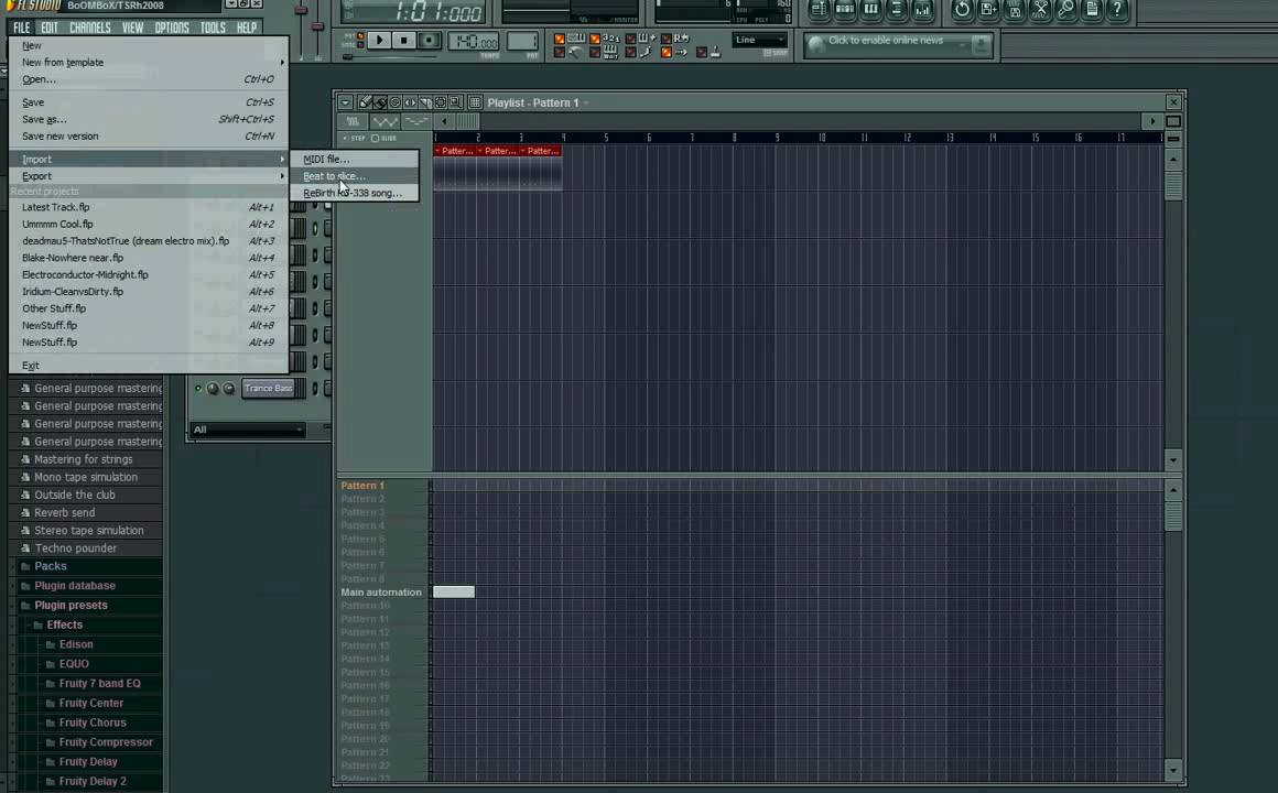 Fruity Loops 8 Voice Audio Help - YouTube
