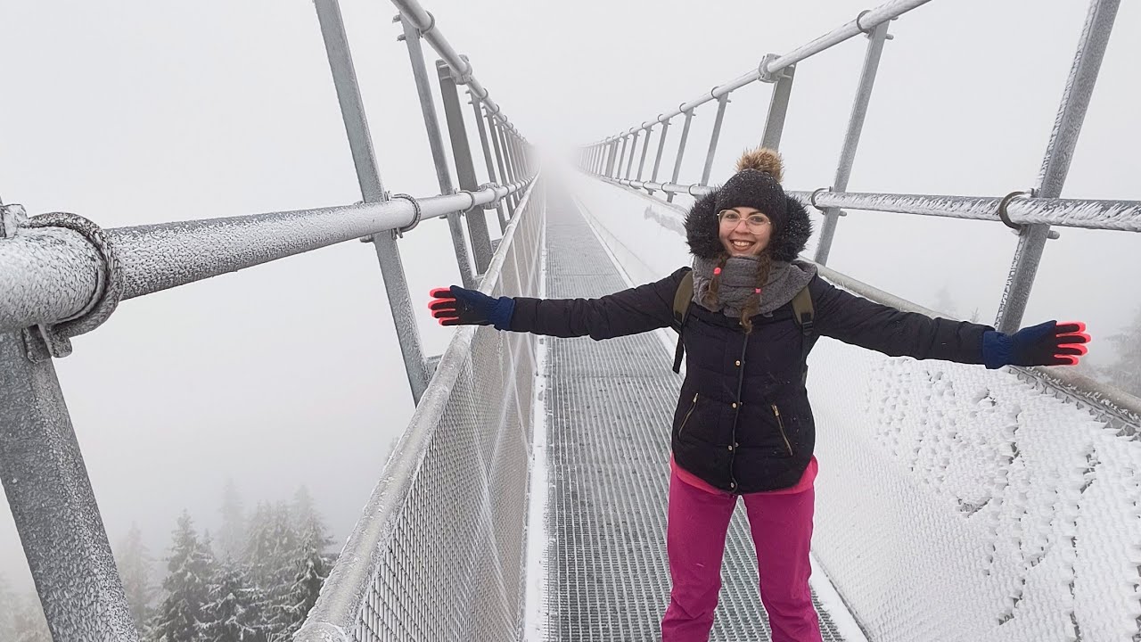 Najdłuższy na świecie most linowy SKY BRIDGE 721 Czechy - YouTube