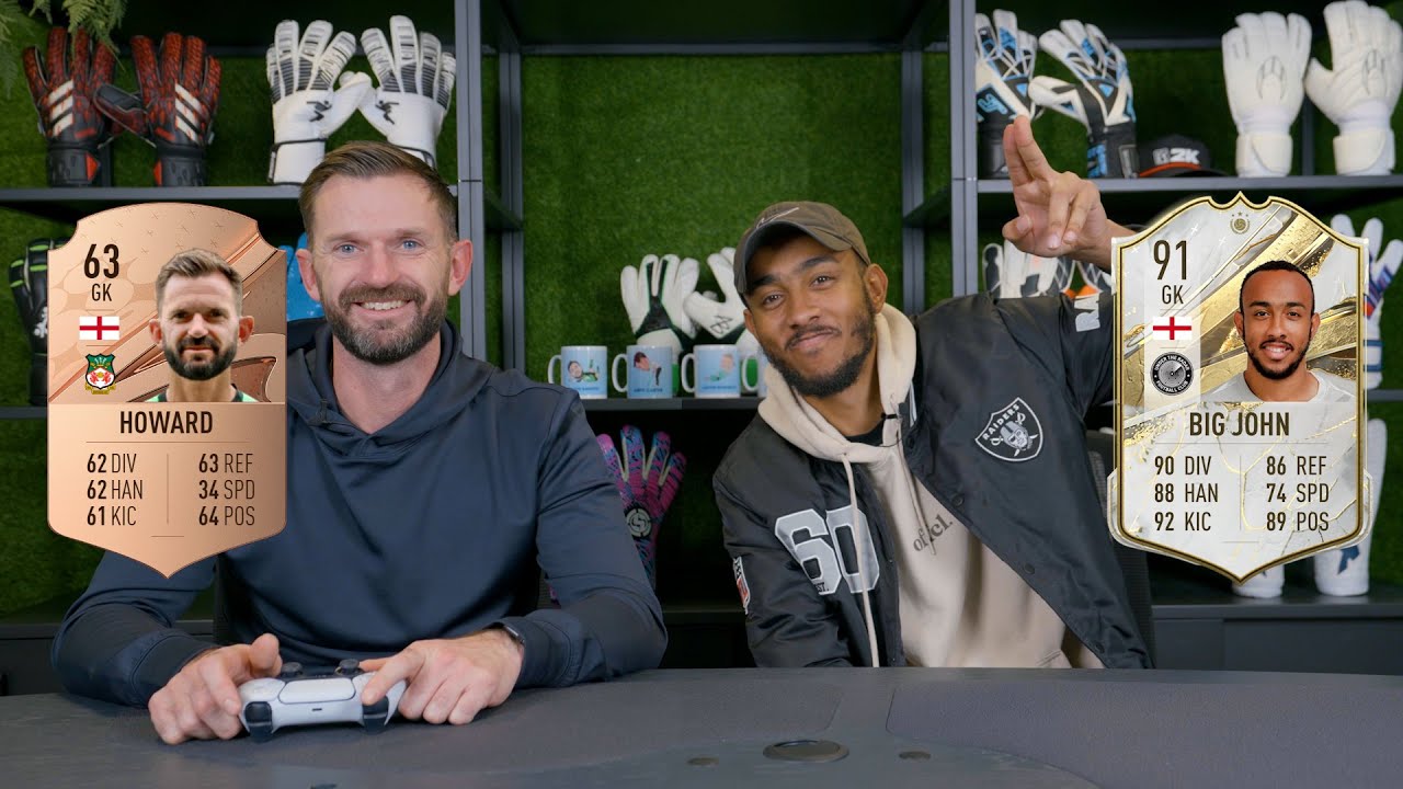 BIG JOHN GK vs WREXHAM GK Mark Howard FIFA23 Penalty shoot out! - YouTube