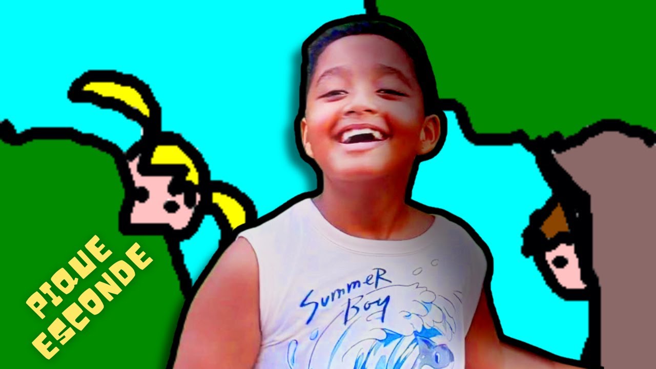 Brincadeira de pique esconde, muito divertida na vizinhança! Quem ...