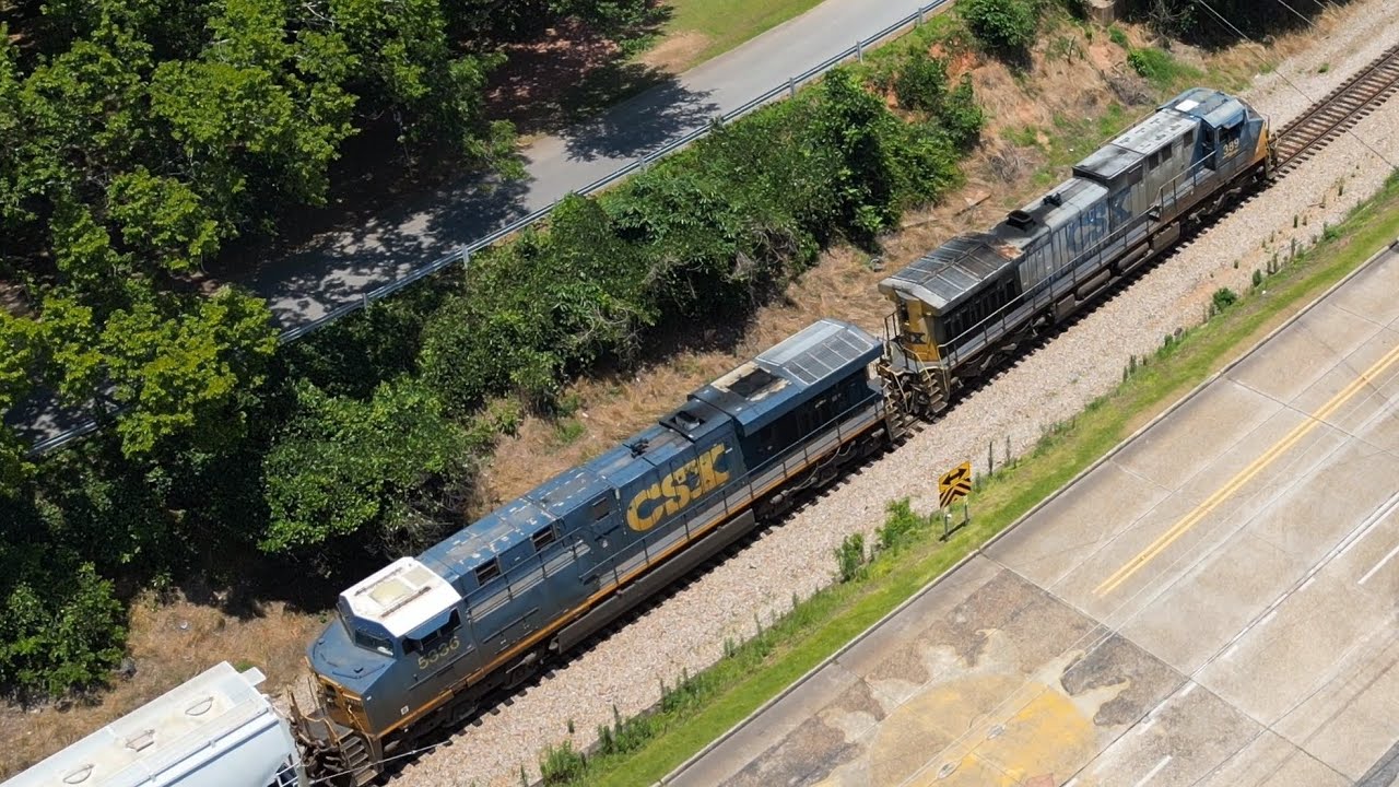 DJI Mini 3 Pro || CSX L844 || Norfolk Southern 378 || Opelika AL ...