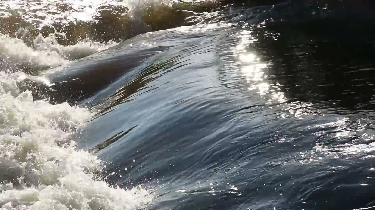 River Running Water Splash - Copyright Free Stock Video. - YouTube