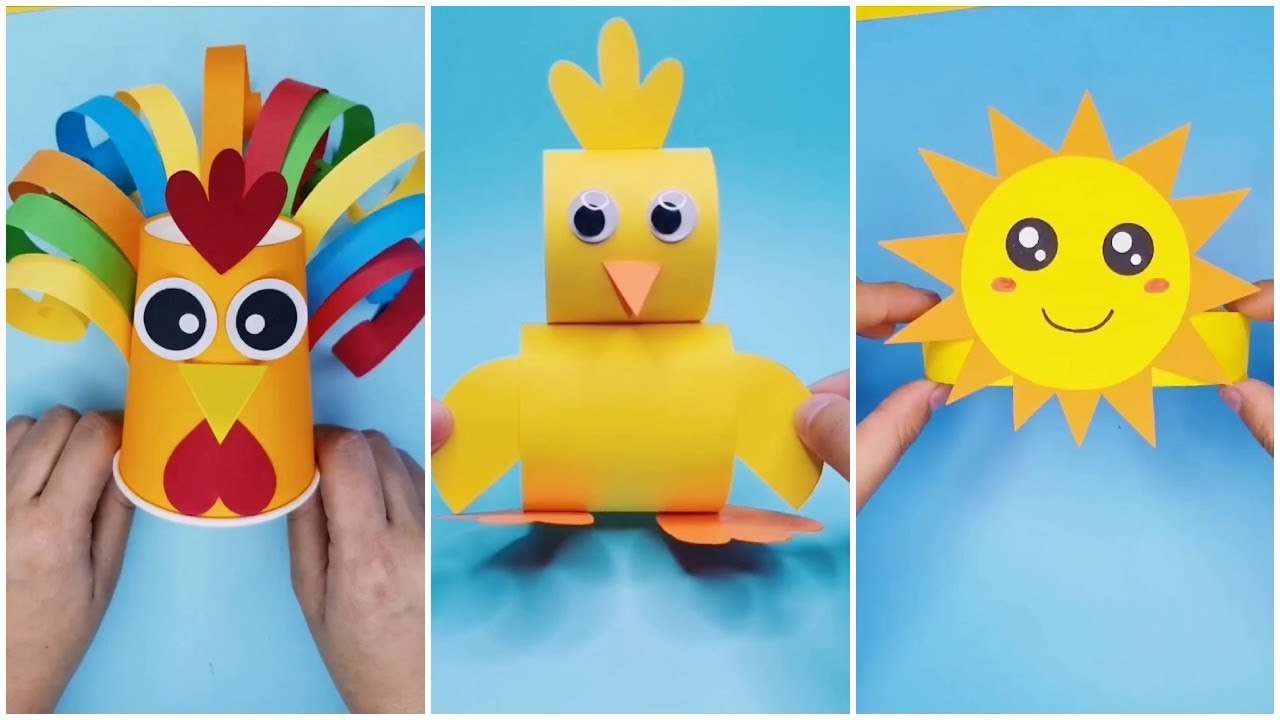 Craft Ideas With Paper DIY Paper Crafts Paper Toys Easy Paper craft-ideas-with-paper-diy-paper-crafts-paper-toys-easy-paper
