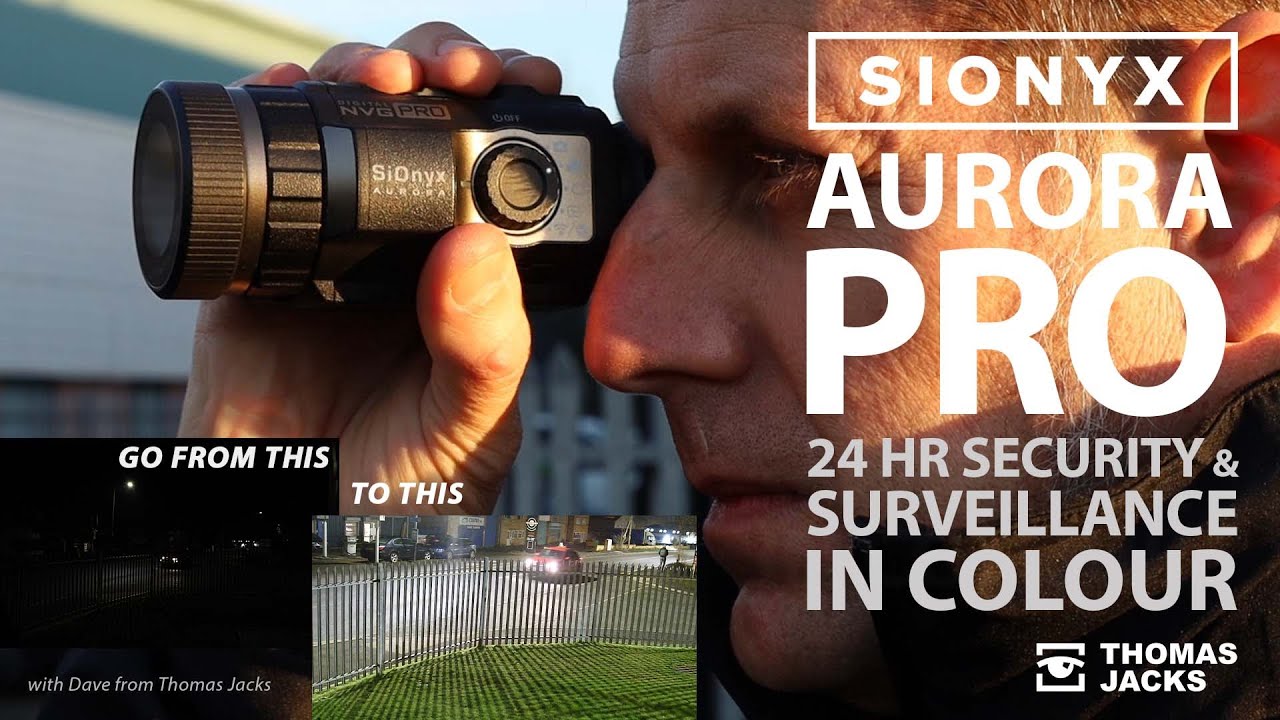 SiOnyx Aurora Pro 24hr handheld surveillance in Colour - YouTube