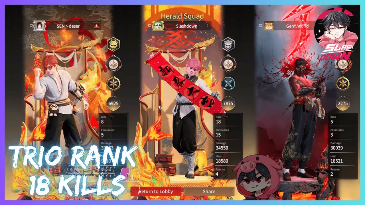 Trio Rank Gameplay - Wuchen #25 Naraka Bladepoint - YouTube