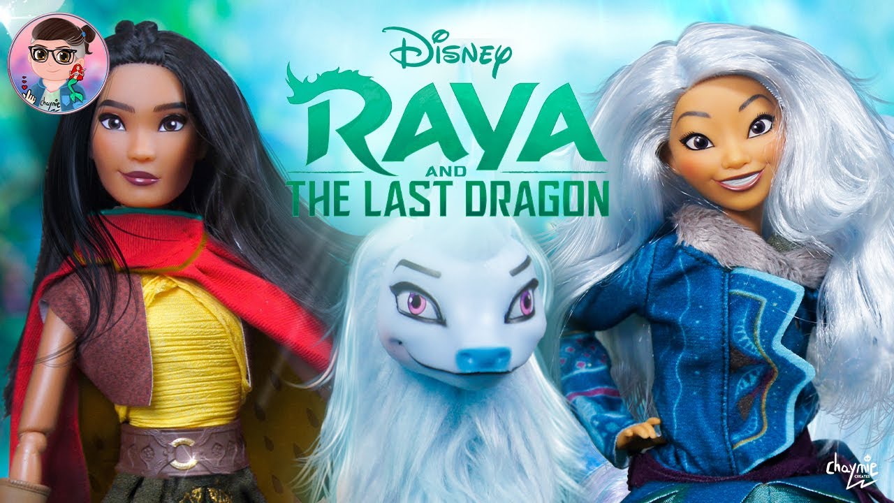 RAYA AND THE LAST DRAGON DOLLS - Raya & Human Sisu + Light up Dragon ...