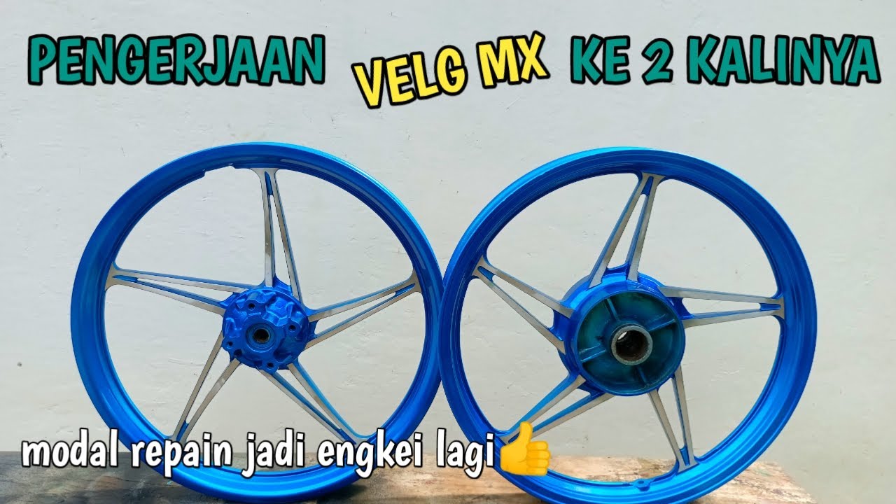 TUTORIAL MODIF VELG STANDART MX MENJADI ENGKEI‼️PNP jupiter vega - YouTube