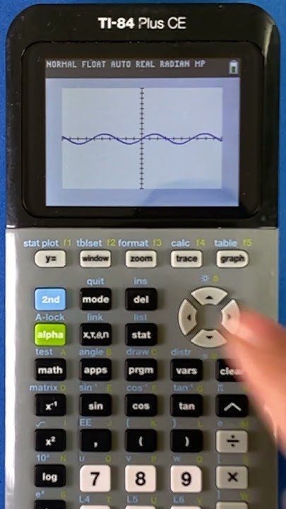 TI 84 - How to adjust window when graphing - YouTube