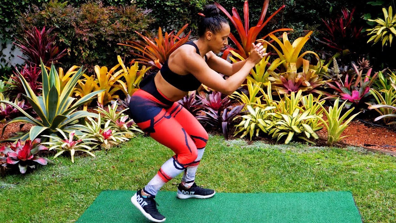 20 min Cardio Core Quickie | No Equipment - YouTube